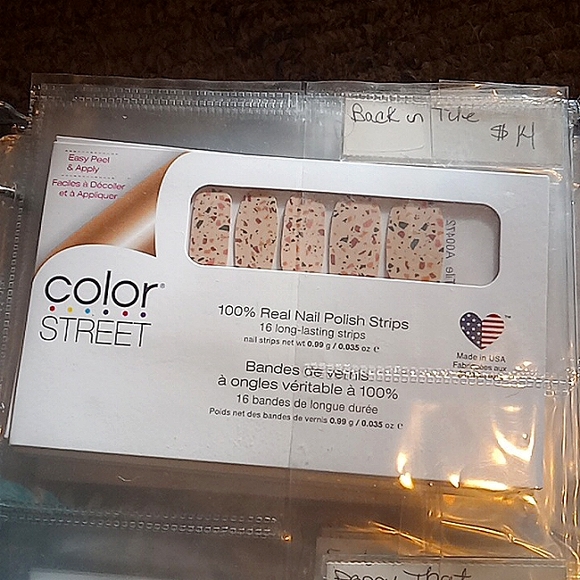 Color Street | Makeup | Back In Tile Colorstreet Set | Poshmark